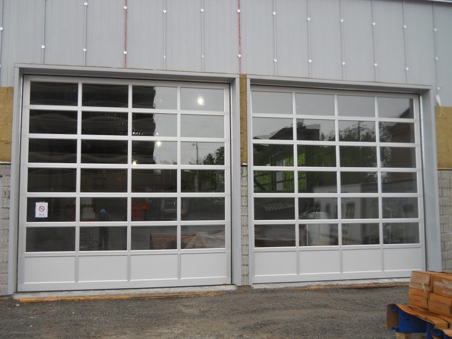 Porte de garage vitrée - Premier Équipement